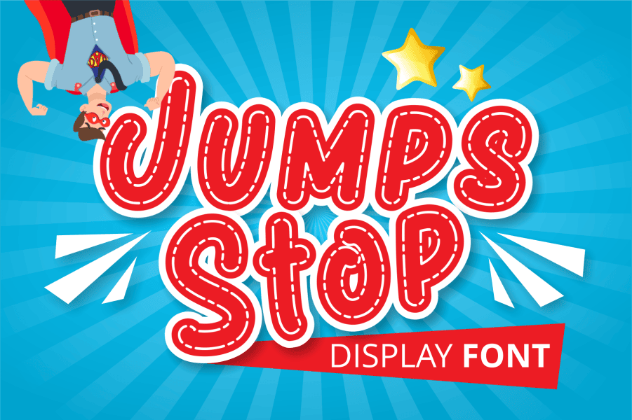 Jumps Stop Font · 1001 Fonts