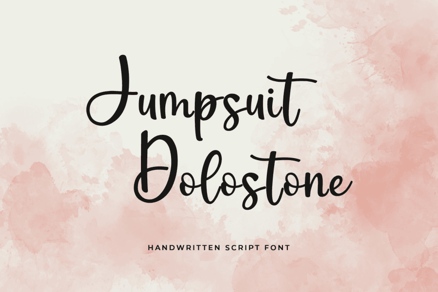 JumpsuitDolostone Font · 1001 Fonts