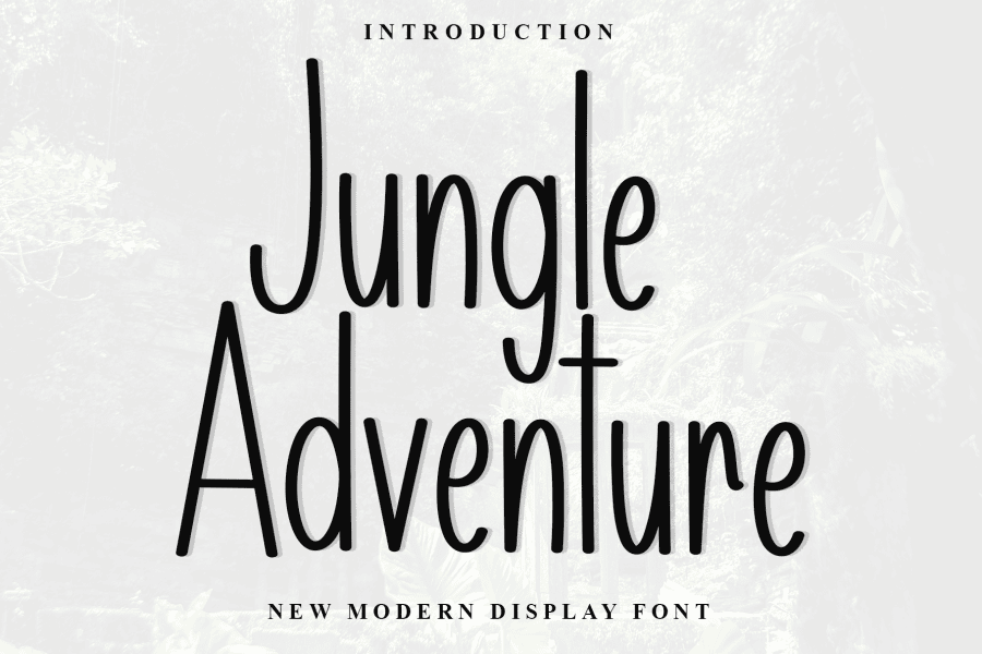 Jungle Adventure Font · 1001 Fonts