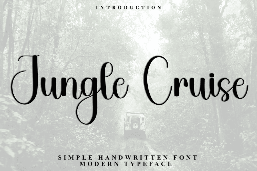 Jungle Cruise Font · 1001 Fonts
