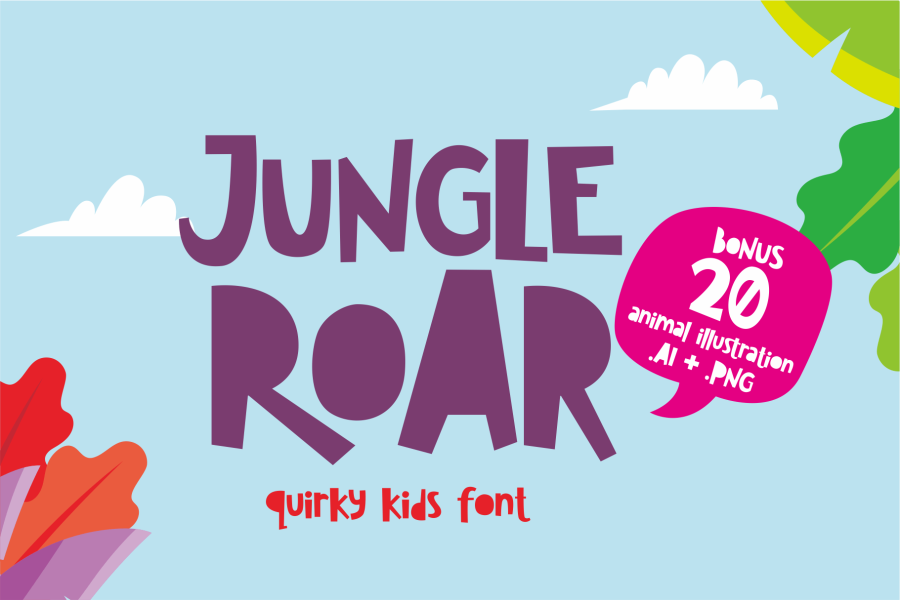 jungle roar demo Font · 1001 Fonts