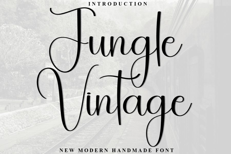 Jungle Vintage Font · 1001 Fonts