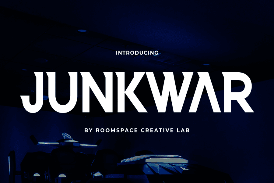 7 Free Minimalistic, Robotic, Strong Fonts · 1001 Fonts