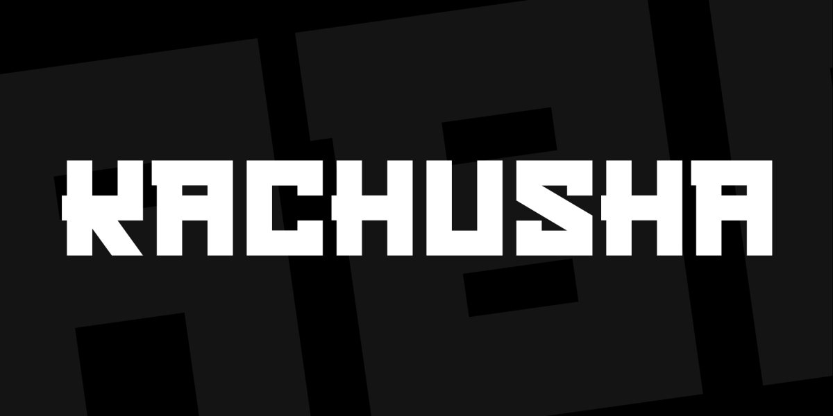 Kachusha Font Family · 1001 Fonts