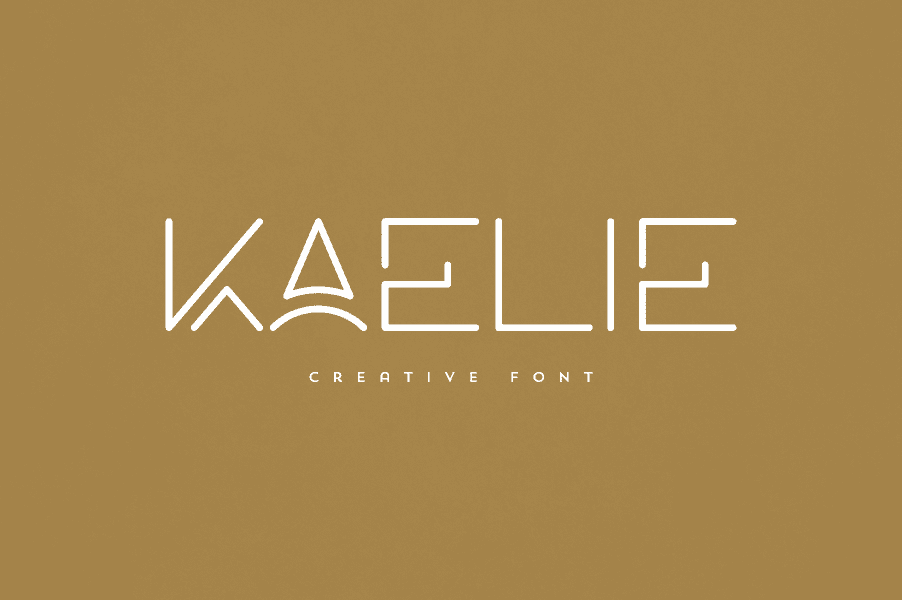 Kaelie Font · 1001 Fonts