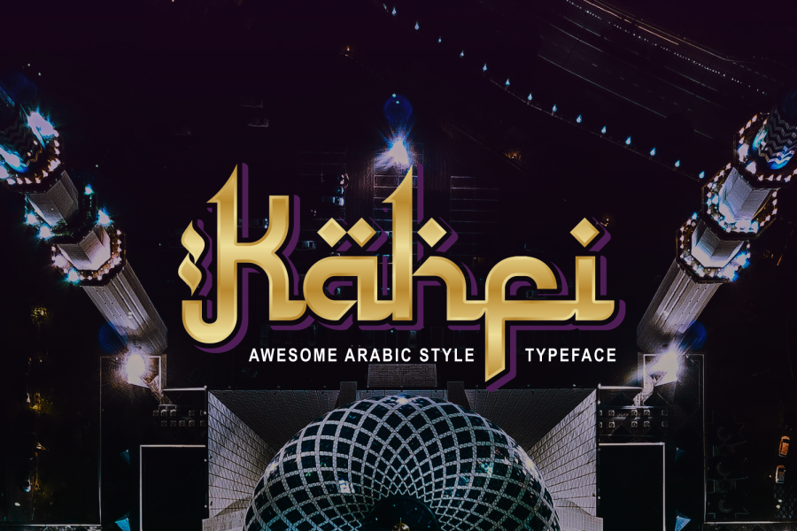 Kahfi Font · 1001 Fonts