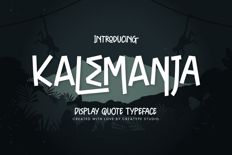 Kalemanja Font · 1001 Fonts