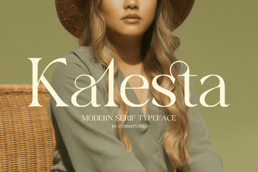 Kalesta demo Font · 1001 Fonts