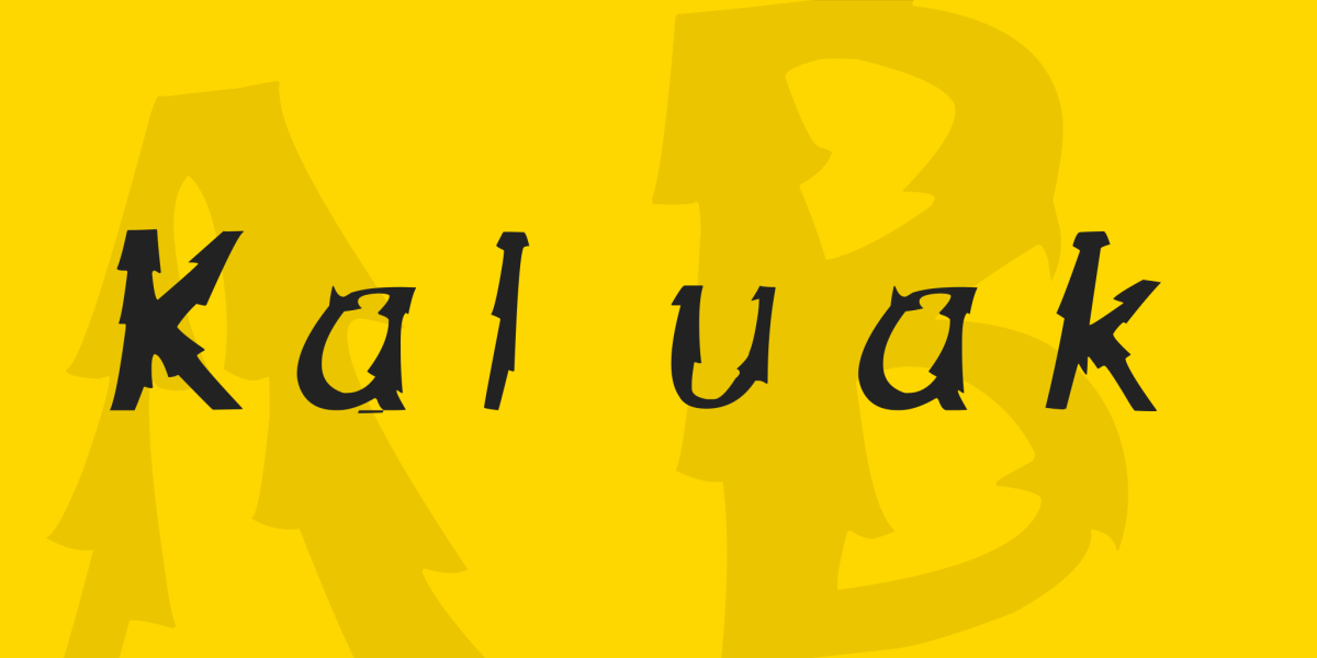 Kaluak Font · 1001 Fonts