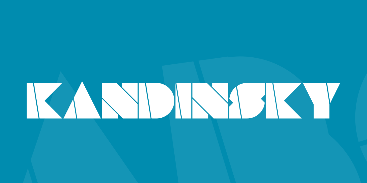 Kandinsky Font · 1001 Fonts