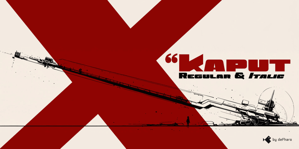 Kaput Black Font · 1001 Fonts