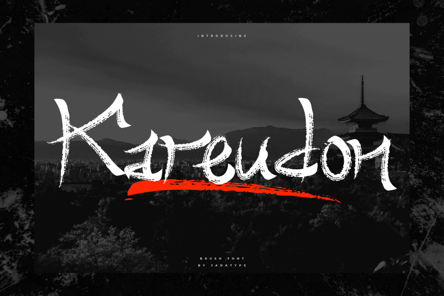 Kareudon Font · 1001 Fonts