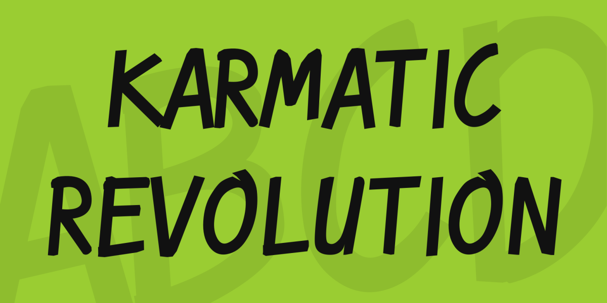Karmatic Revolution Font · 1001 Fonts