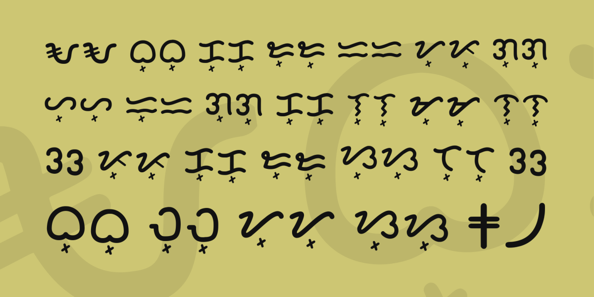 Kasarinlan Baybayin Font Font · 1001 Fonts
