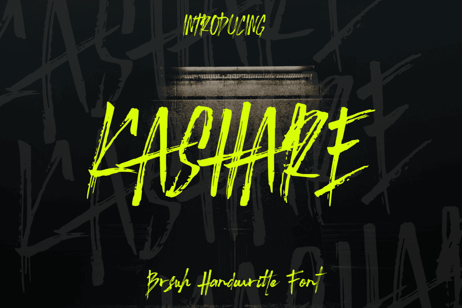 Kashare Font · 1001 Fonts