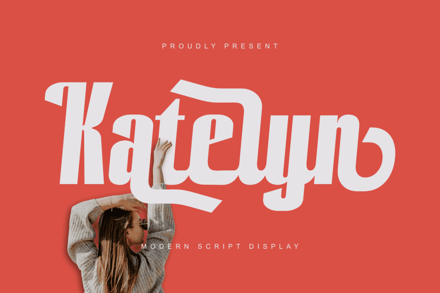 Katelyn Script Font · 1001 Fonts