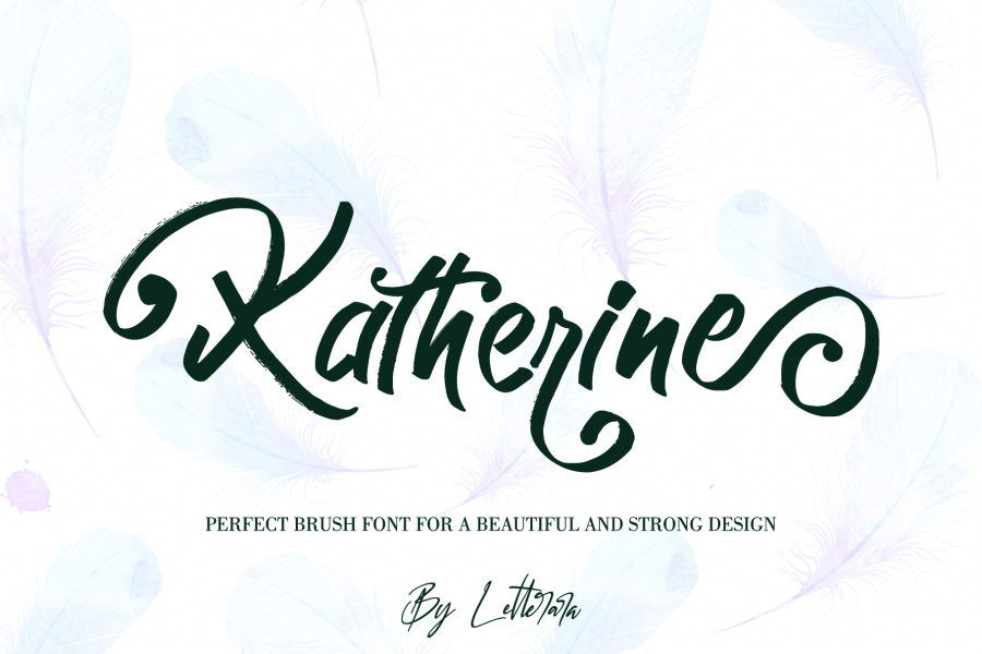Katherine Font · 1001 Fonts