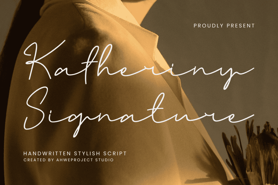 Katheriny Signature FREE Font · 1001 Fonts