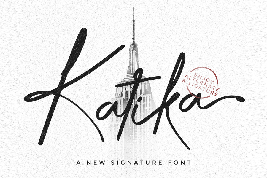 Katika Font · 1001 Fonts