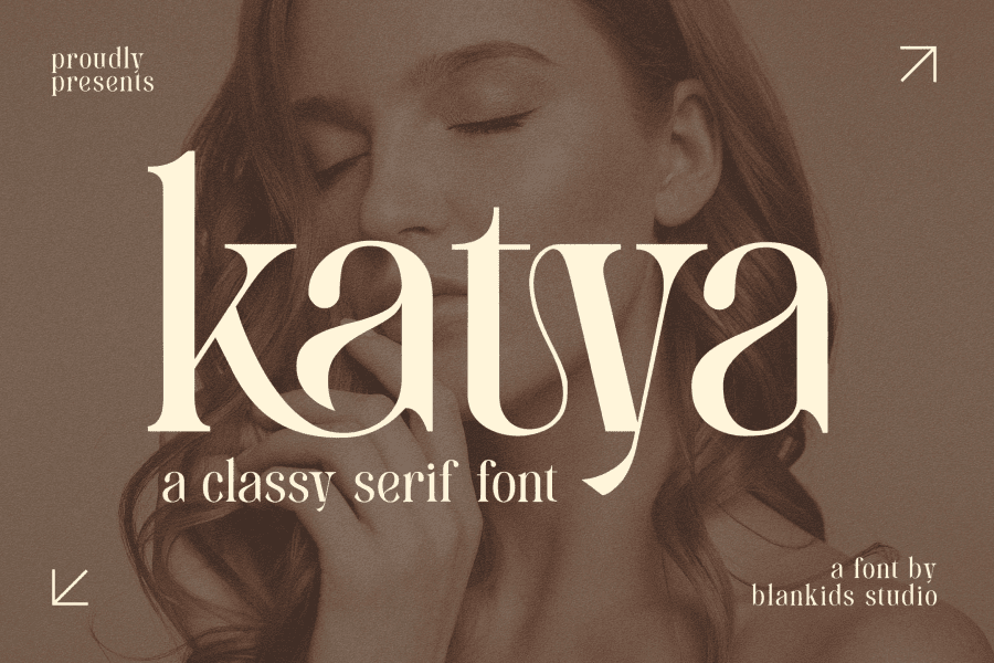 Katya Font · 1001 Fonts