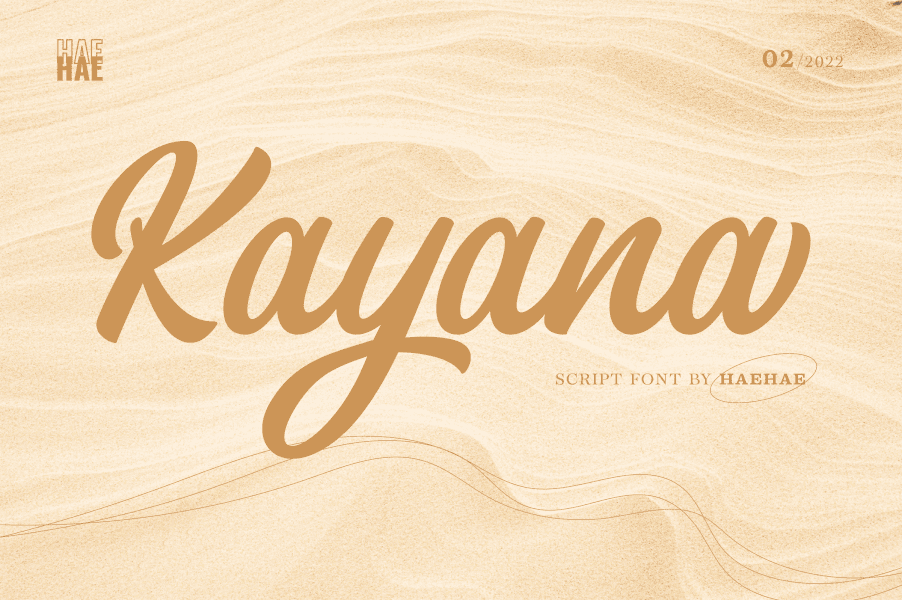 Kayana Font · 1001 Fonts