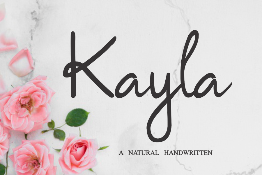 Kayla Font · 1001 Fonts
