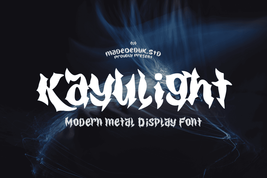 Kayulight DEMO Font · 1001 Fonts
