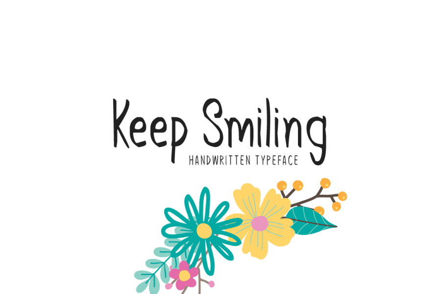 Keep Smiling Font · 1001 Fonts