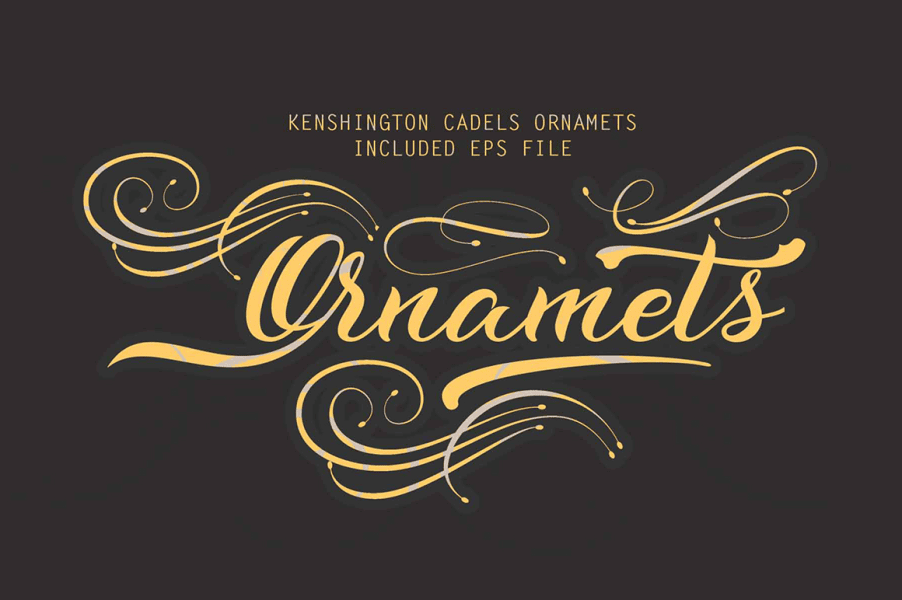 Kenshington Font Family · 1001 Fonts