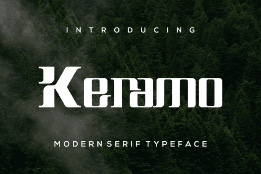 Keramo Font · 1001 Fonts