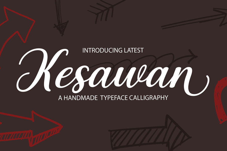 Kesawan Script Font · 1001 Fonts