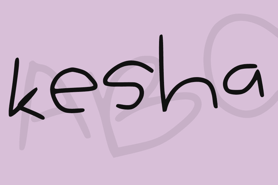 kesha Font · 1001 Fonts