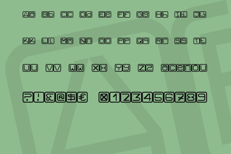Keybinds Font · 1001 Fonts