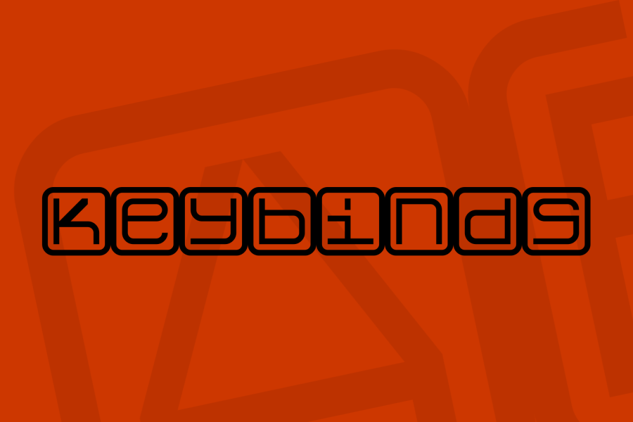 Keybinds Font · 1001 Fonts