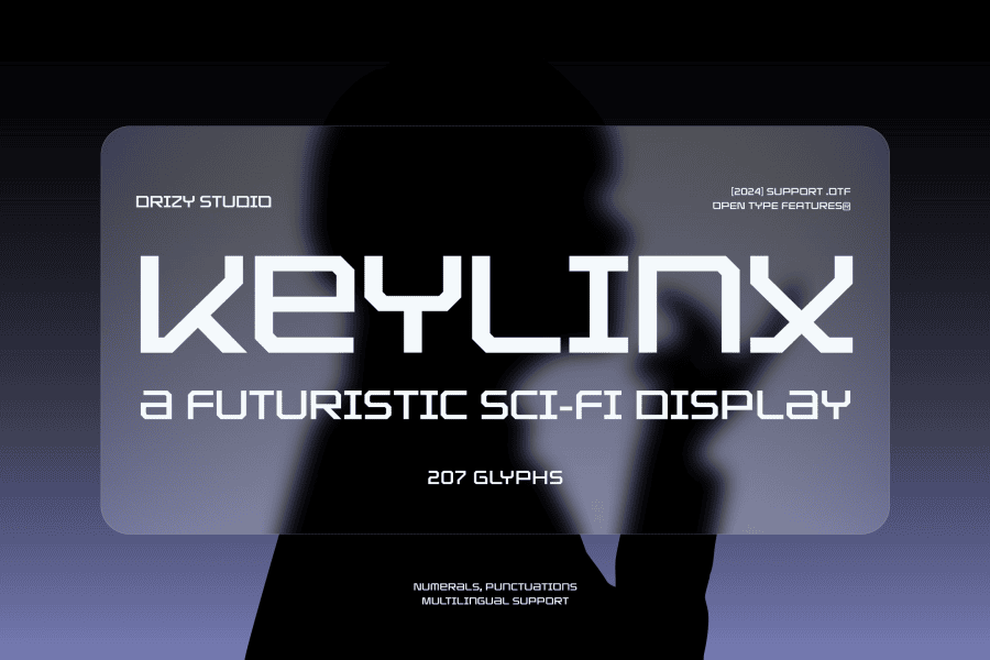 Keylinx Demo Font · 1001 Fonts