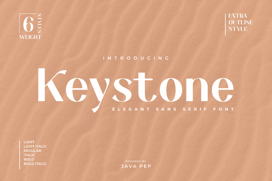 Keystone Demo Font Family · 1001 Fonts