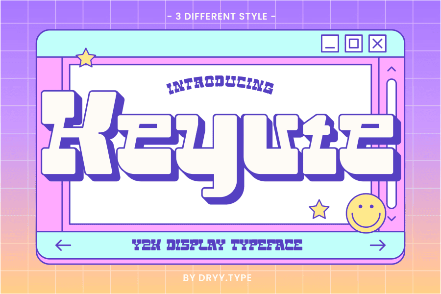 Keyute Font Family · 1001 Fonts