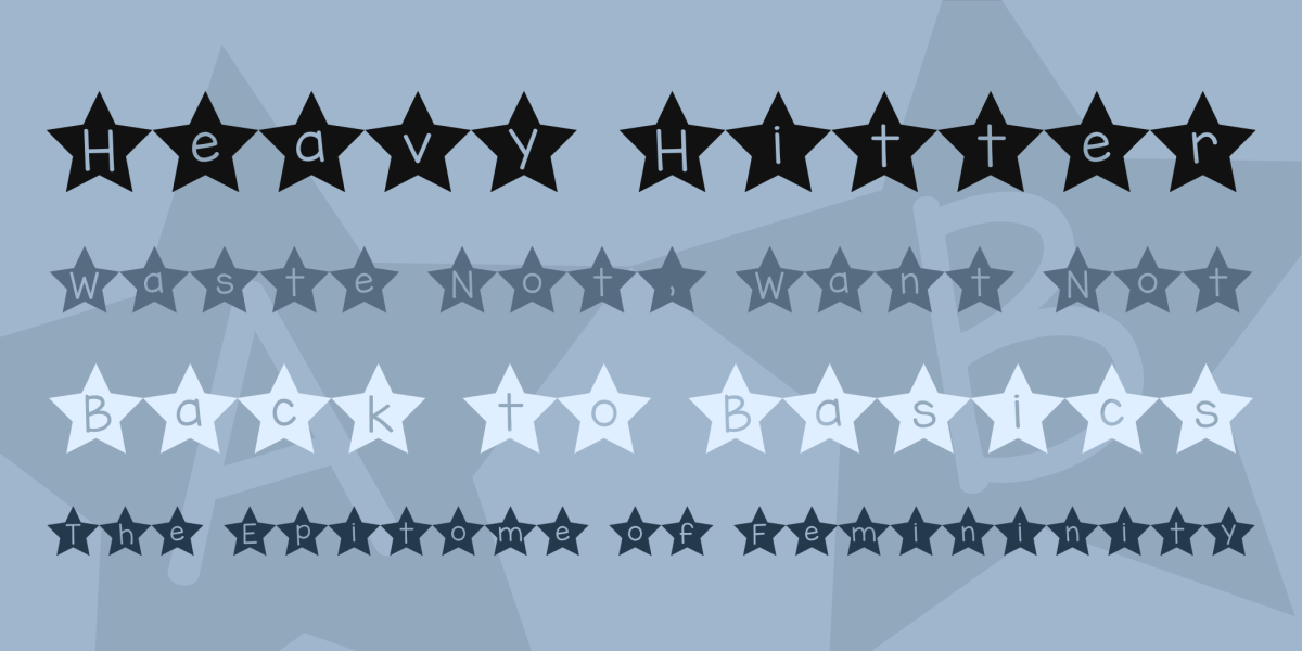 KG All of the Stars Font · 1001 Fonts