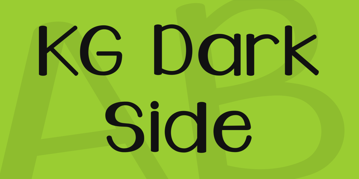 KG Dark Side Font · 1001 Fonts