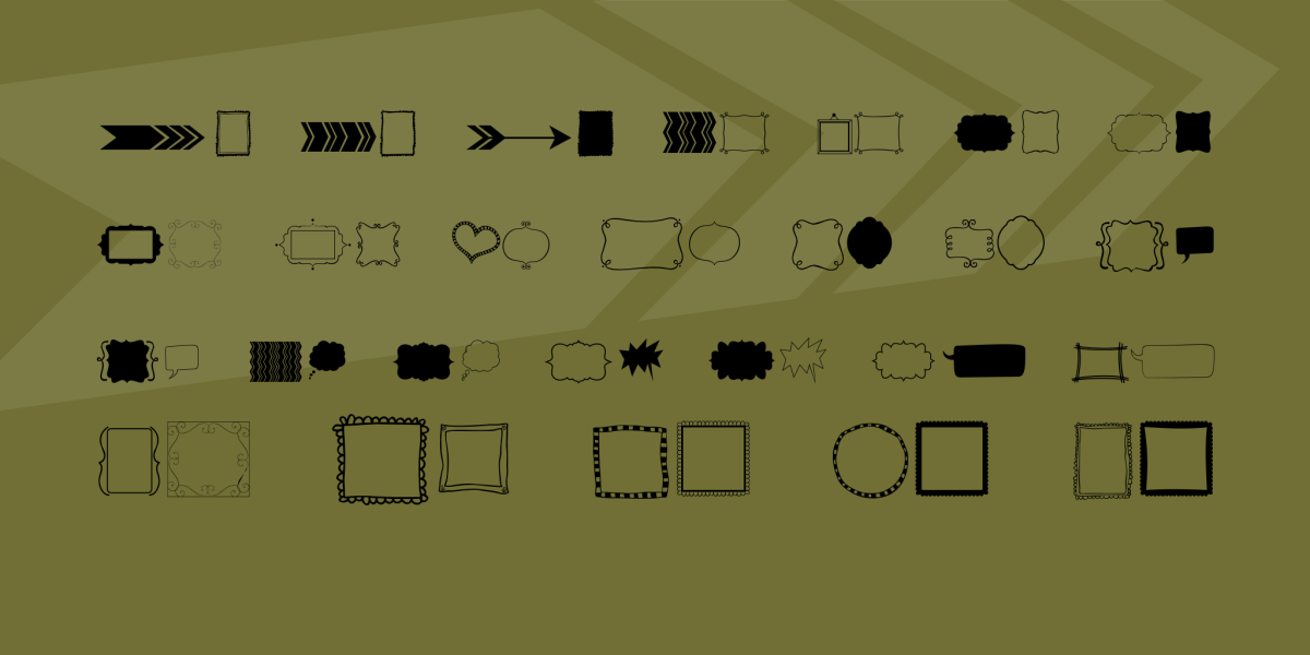 KG Flavor And Frames Two Font · 1001 Fonts