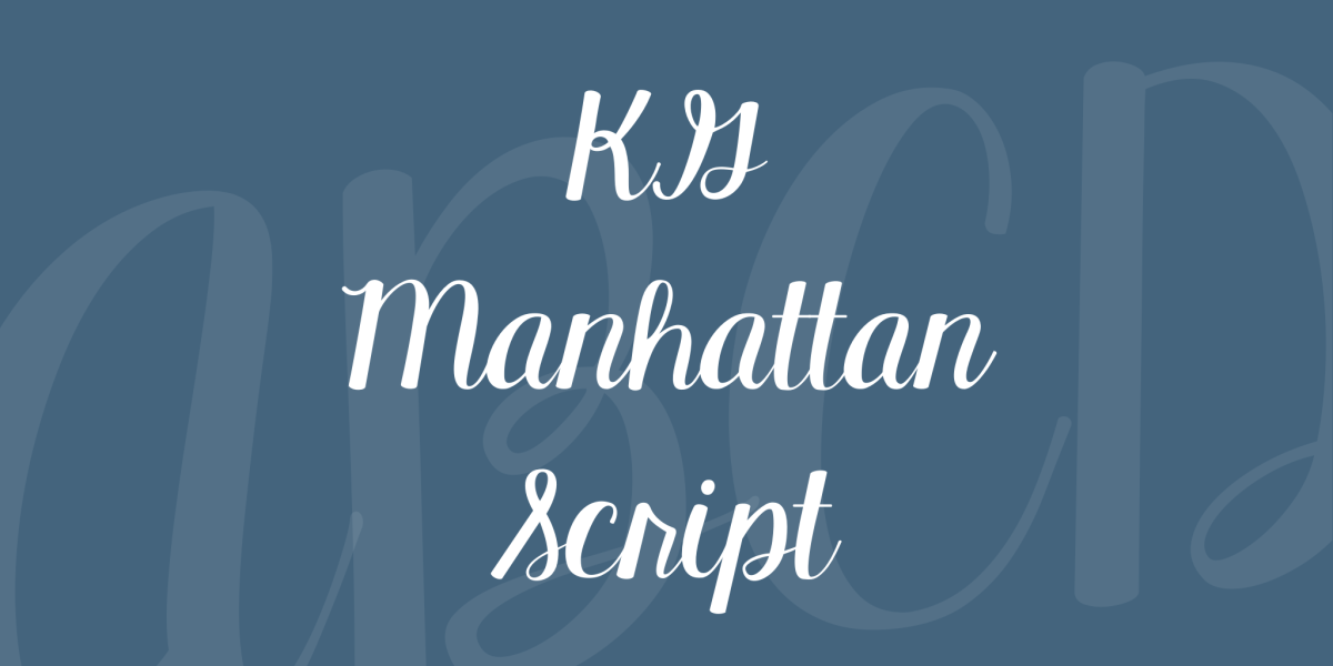 KG Manhattan Script Font · 1001 Fonts