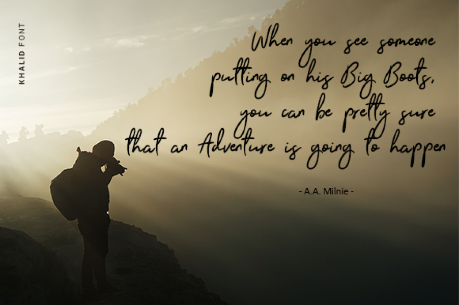 Khalid Personal Font · 1001 Fonts