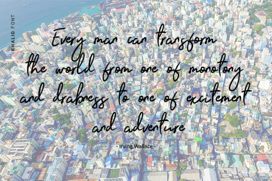 Khalid Personal Font · 1001 Fonts