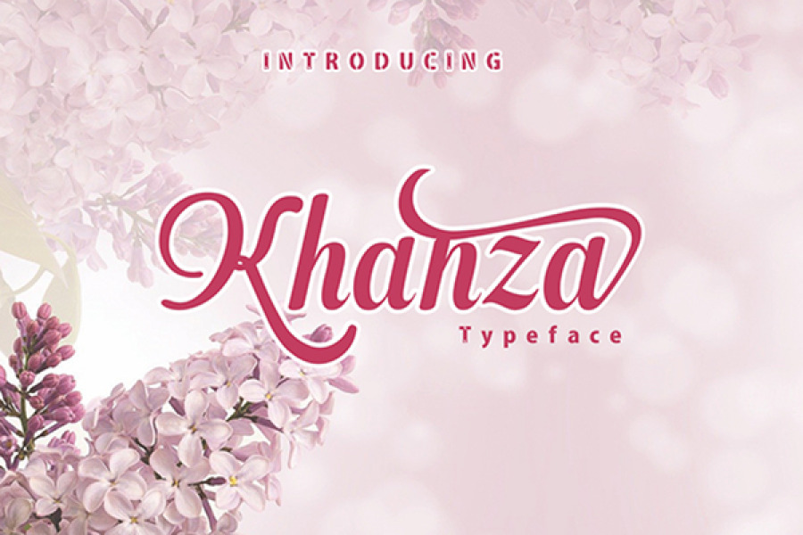 Khanza Font · 1001 Fonts