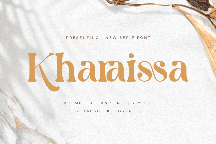 Kharaissa Free Trial Font · 1001 Fonts