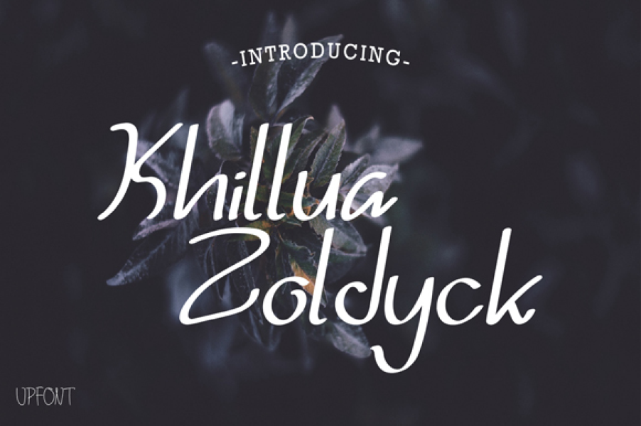 Khillua Zoldyck Font · 1001 Fonts