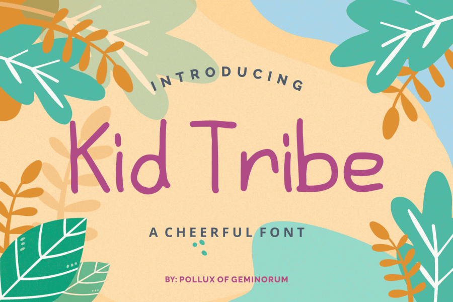 Kid Tribe Font · 1001 Fonts