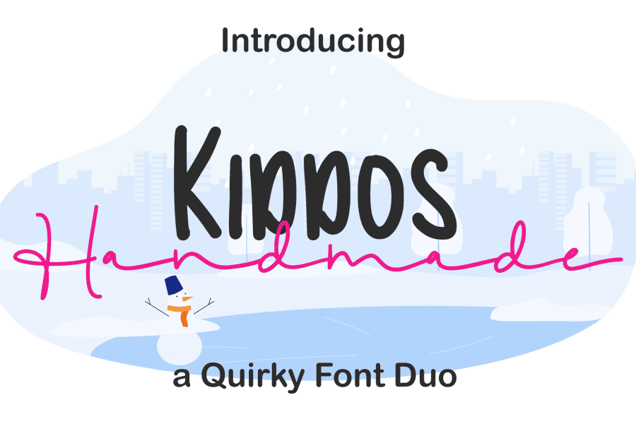 Kiddos Handmade Serif Font · 1001 Fonts