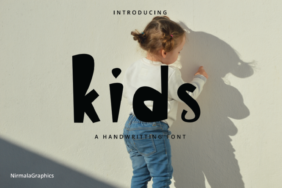Kids - A Handwritten Fonts Font · 1001 Fonts