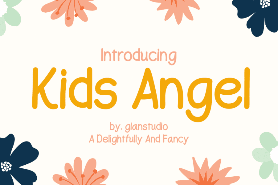 Kids Angel Font · 1001 Fonts